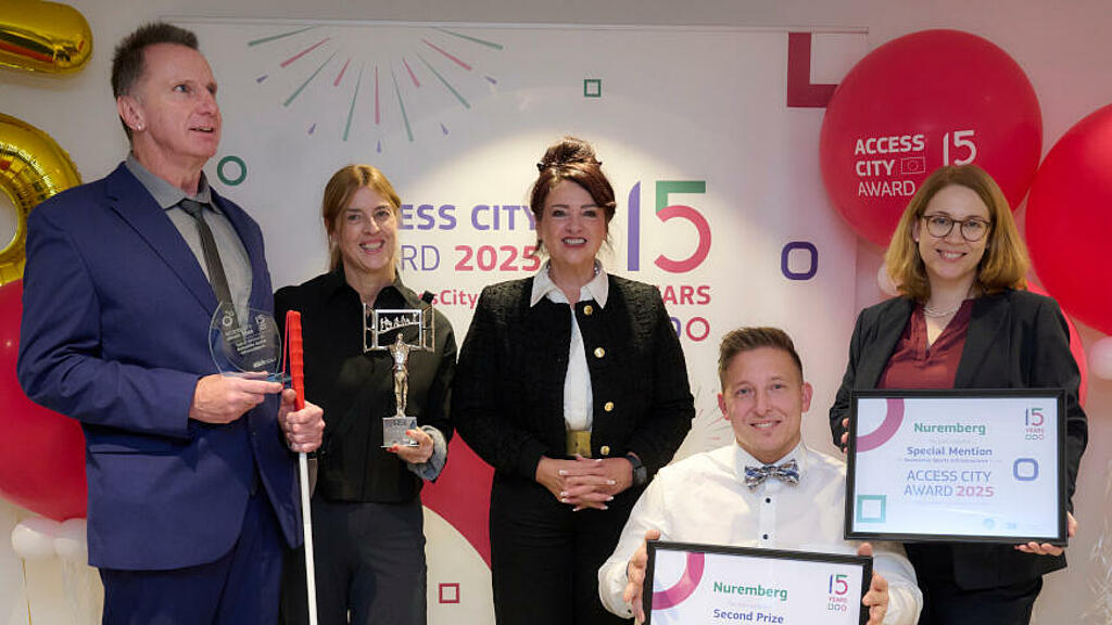 Doppelte Auszeichnung beim Access City Award 2025: Deutscher Städtetag